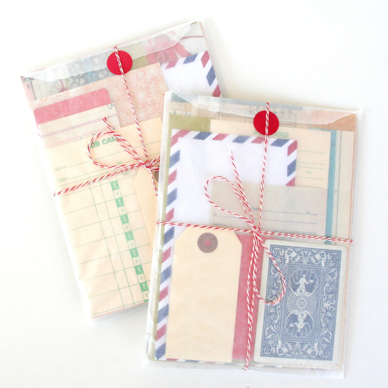 The Creative Place: Giveaway :: Scrap Paper Packs from saturdayAMvintage