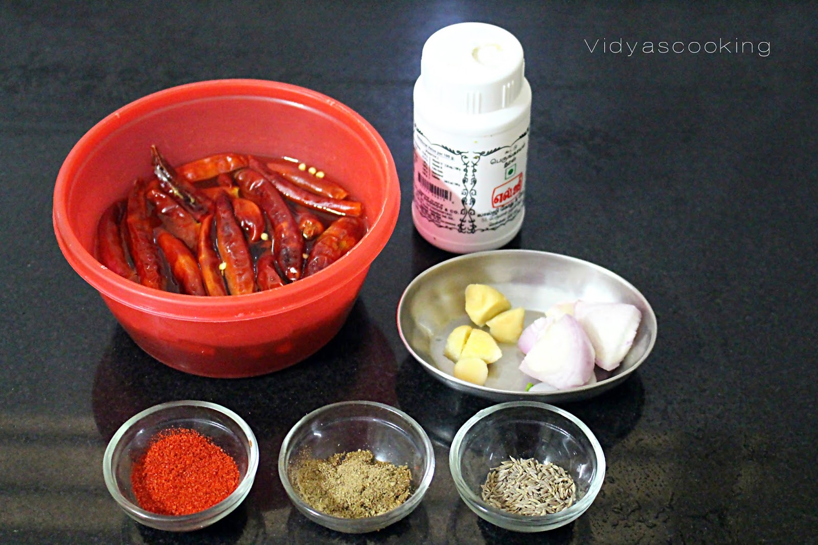 Basics of Indian Cooking: Red Chilly Chutney for Chaats