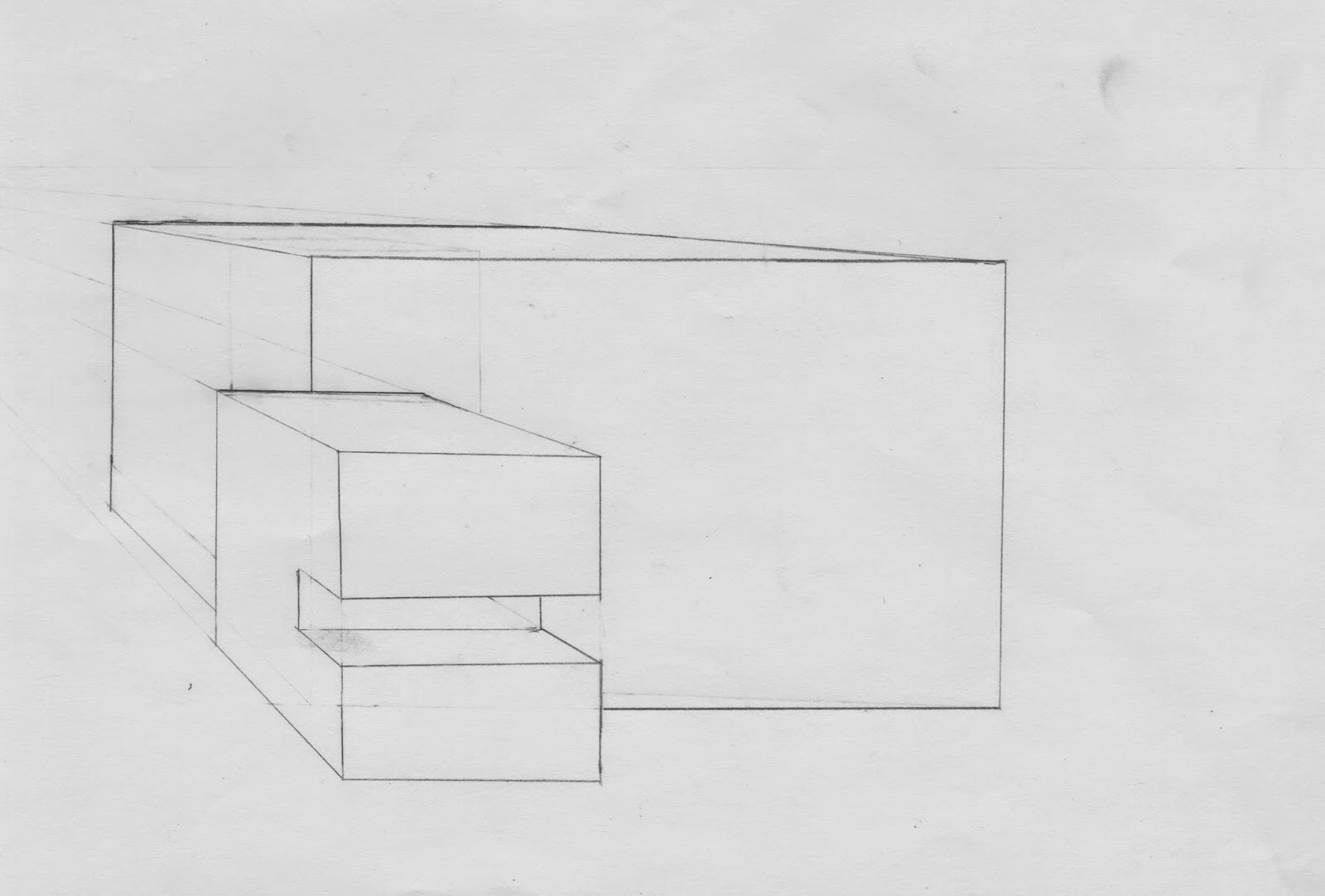 Introduction to the Studio: Ex 8 one/two point perspective Victor