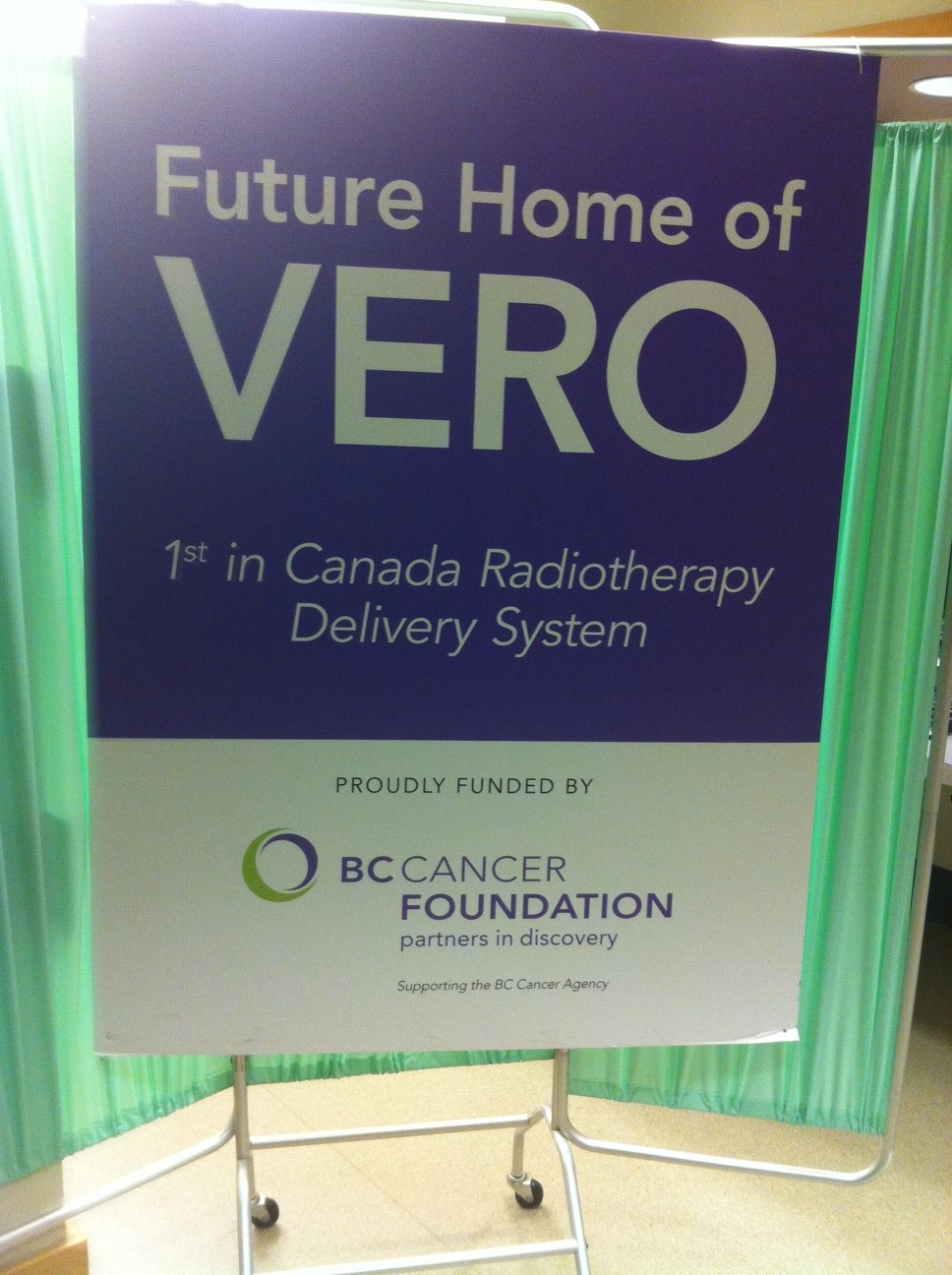 Donna's Report: Touring Vero Radiation Facility at BC Cancer Agency