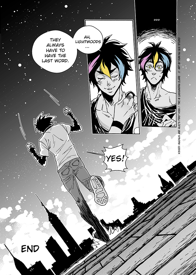 Xian Nu Studio: Manga Malec - First Kiss