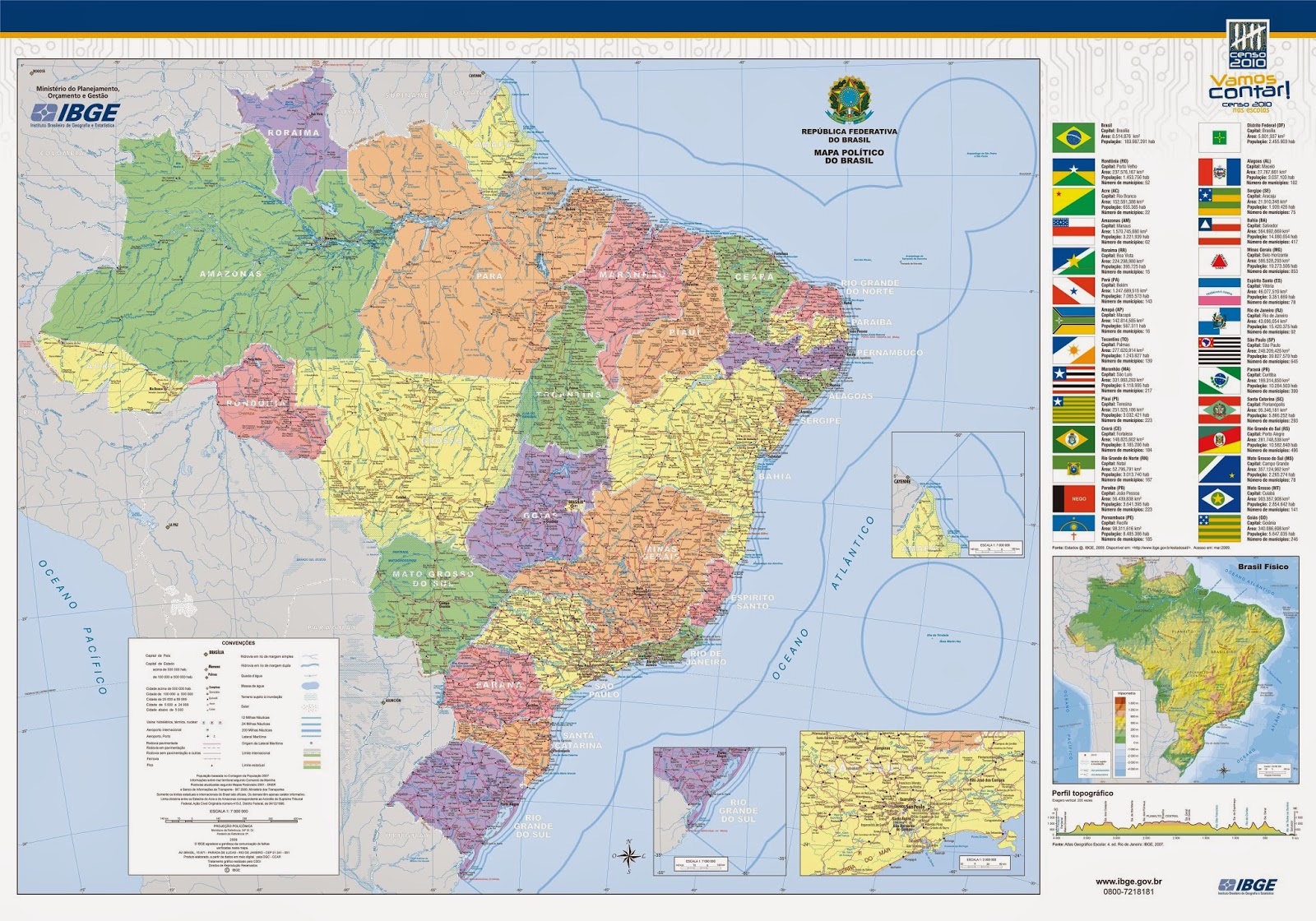 O BRASIL E SEUS ESTADOS - MAPAS DO BRASIL E ESTADOS ~ Conhecimento é tudo
