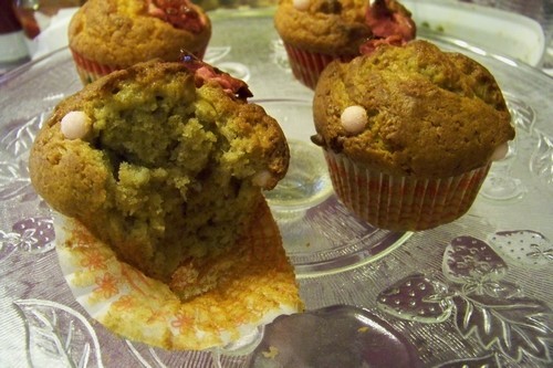 Cuisine en folie: Préparation Muffins américain à la rose