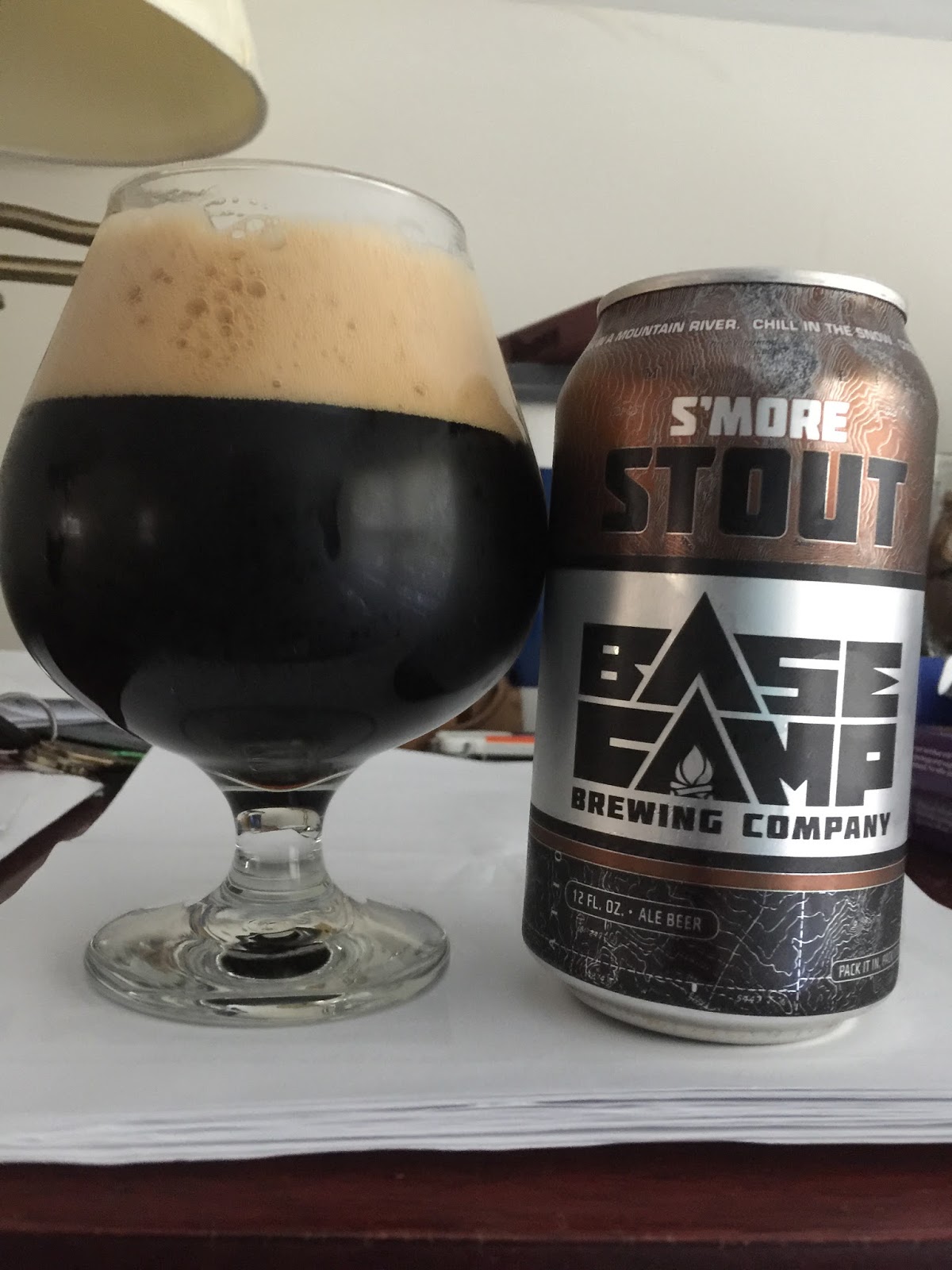 Threw Red Butter's Beer Reviews: Base Camp S'More Stout