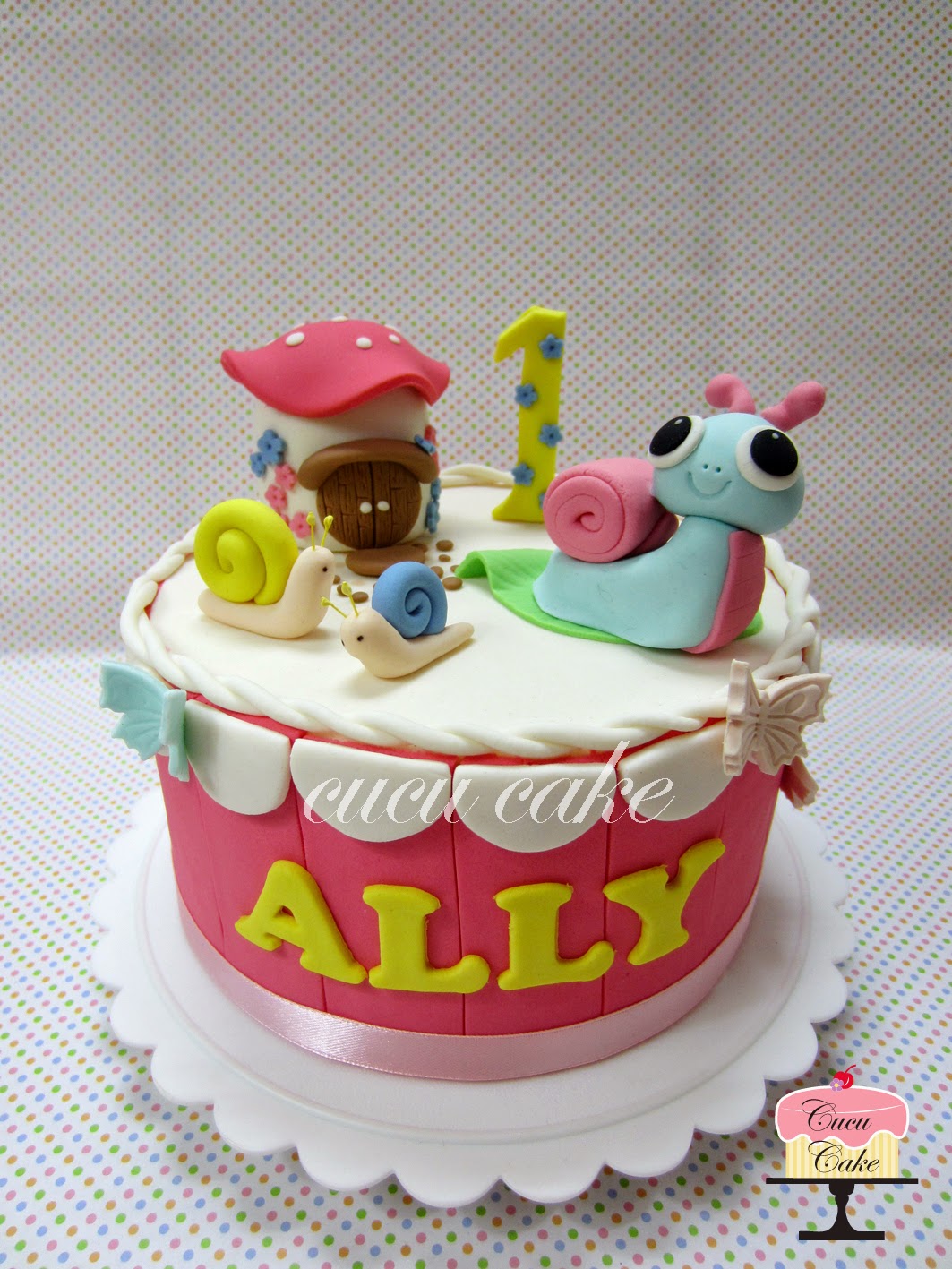 Snail Cake | Cucu Cake