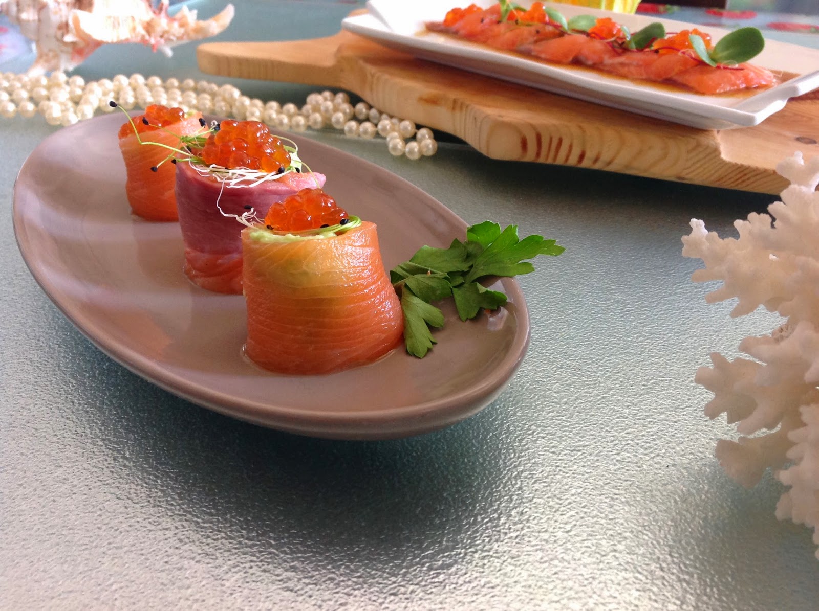 Shamira Gatta : Geisha Roll Avocado e Caviale