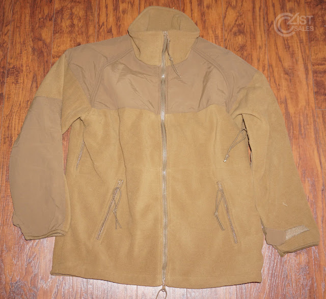 Webbingbabel: USMC Polartec 300 GM Fleece Jacket Shirt ECWCS Gen II Coyote