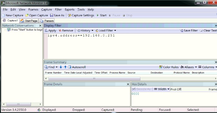 網路工具(軟硬體): Microsoft Network Monitor(netmon)