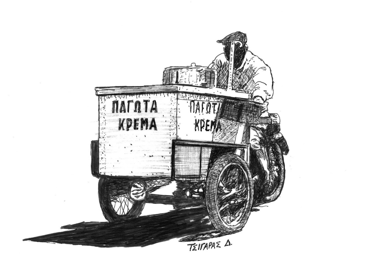 Τρικαλα ...τοτε και τωρα... του Δημητρη Τσιγαρα: ΤΑ ΠΑΡΑΔΟΣΙΑΚΑ ΕΠΑΓΓΕΛΜΑΤΑ