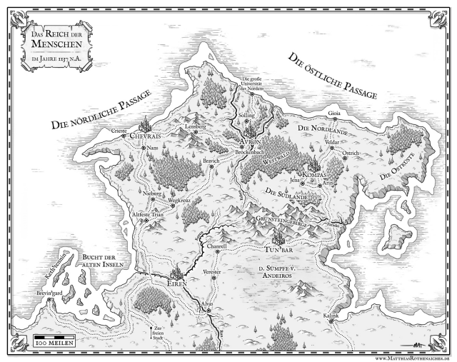 Here Dragons Abound: Continent Maps (Part 3): Land Shapes