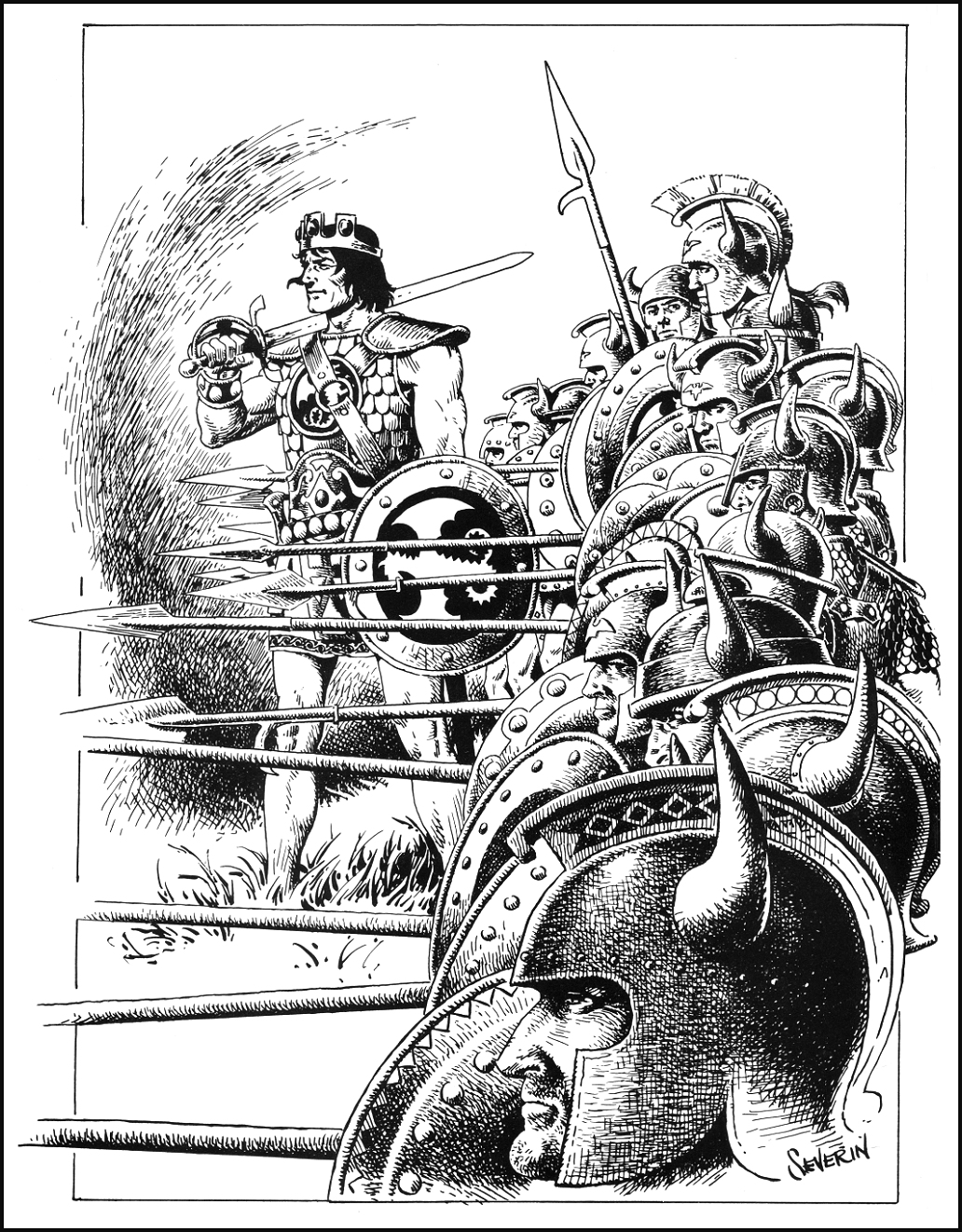 Cap'n's Comics: King Kull by John Severin