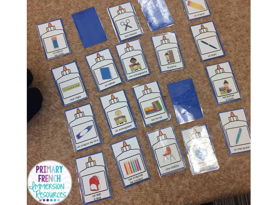 Centre ideas for FSL - Primary French Immersion Resources