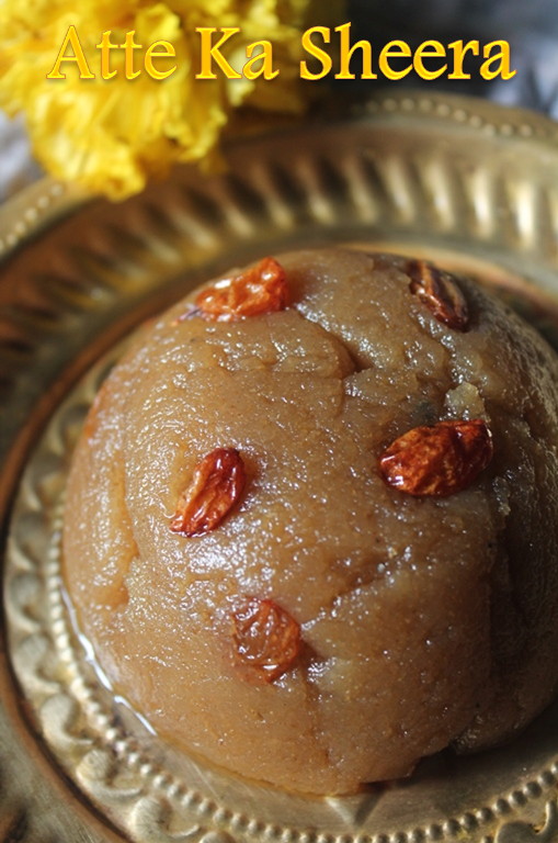 Easy Atta Halwa Recipe - Atta Ka Sheera Recipe - Yummy Tummy