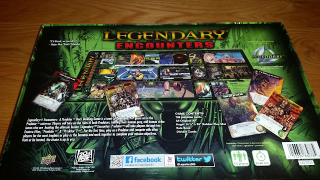Legendary Encounters a Predator Deck building Game from Upper Deck ...