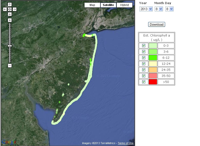 Clean Ocean Action: Slicks & Harmful Algae Update