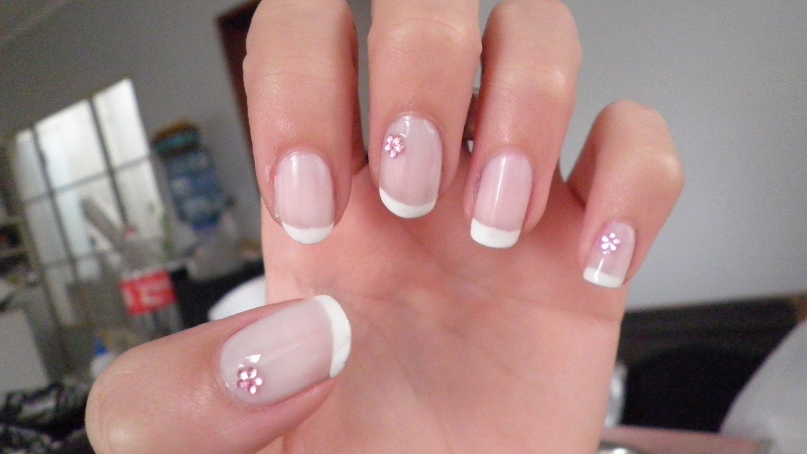 decoracion de uñas: Francesitas decoradas