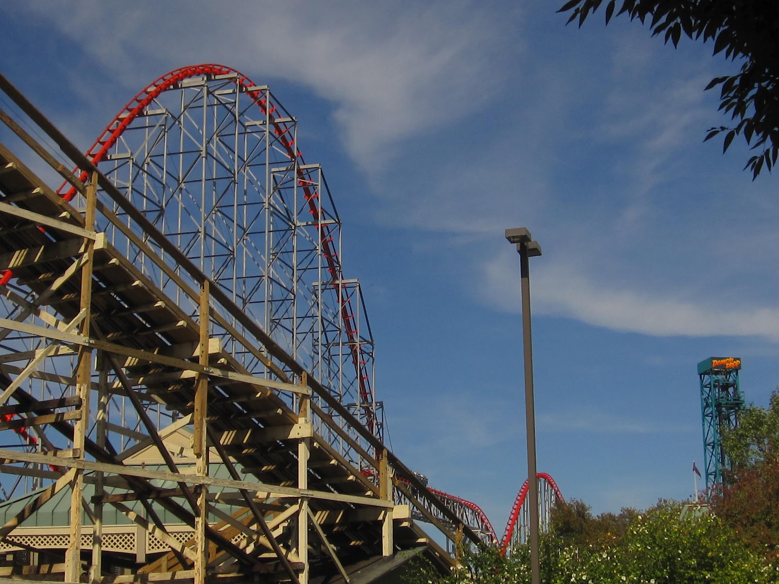 Bobbie's Roller Coaster And Theme Park Reviews: STEEL FORCE