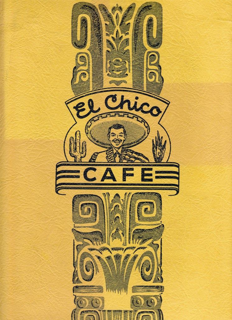 Expresh Letters Blog: El Chico Cafe, Menu Artwork