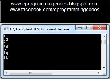 C Programming | Computer | Ms-Excel: Vertical Continues Number Pyramid