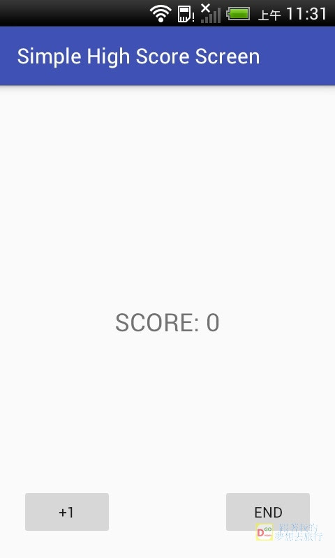 [程式] Android Studio : Simple High Score Screen | 跟著我的夢想去旅行