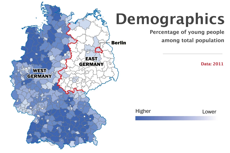 Graph of the week: A country divided