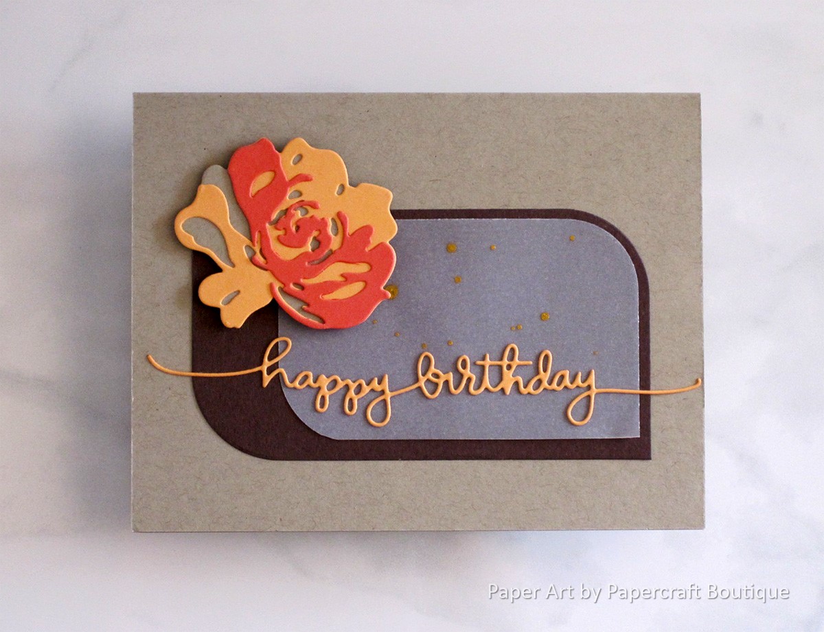 Papercraft Boutique: CAS(E) this Sketch #239 - happy birthday