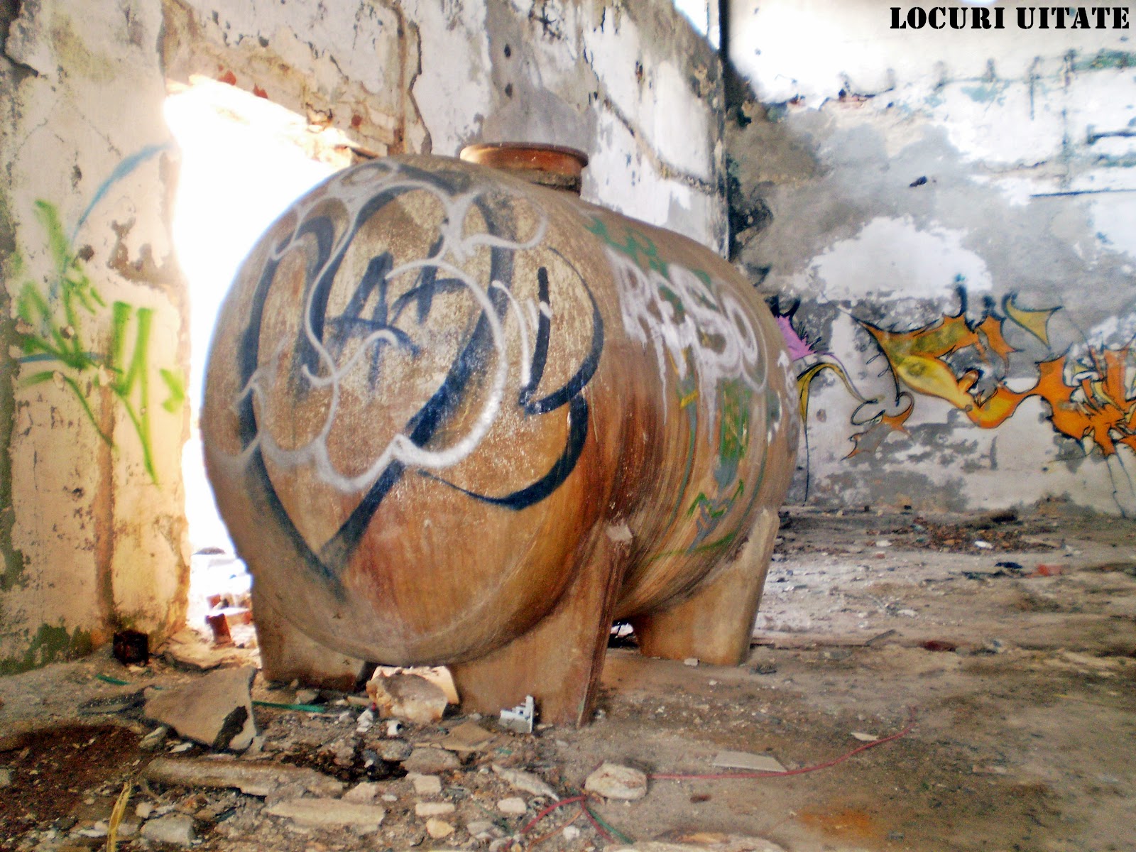 Chimopar / Intreprinderea Chimica Dudesti - Locuri uitate