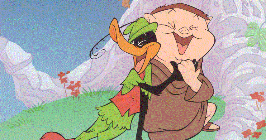 Daffy Duck as Robin Hood