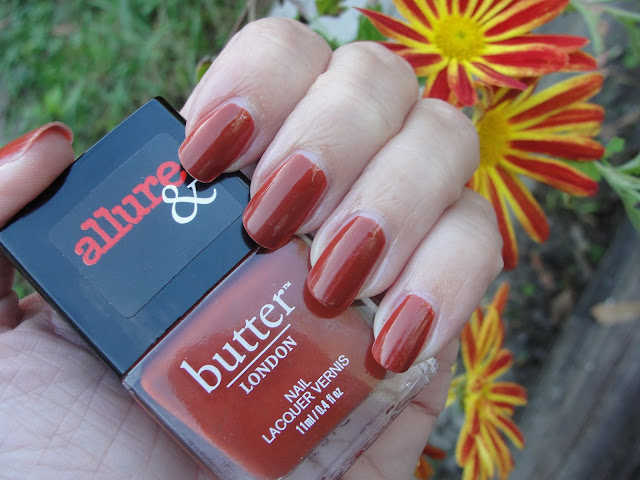 VINTAGE RUST TERRA-COTTA NAILS #FALLNAILS