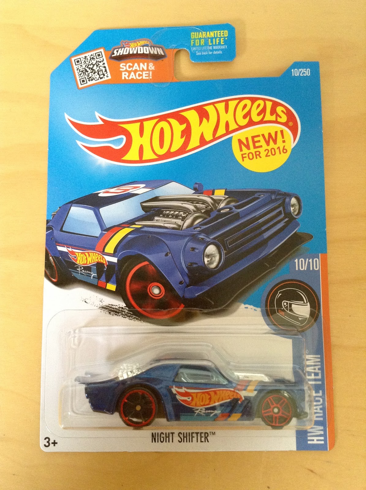 JULIAN'S HOT WHEELS BLOG: Night Shifter (New for 2016! - HW Race Team)