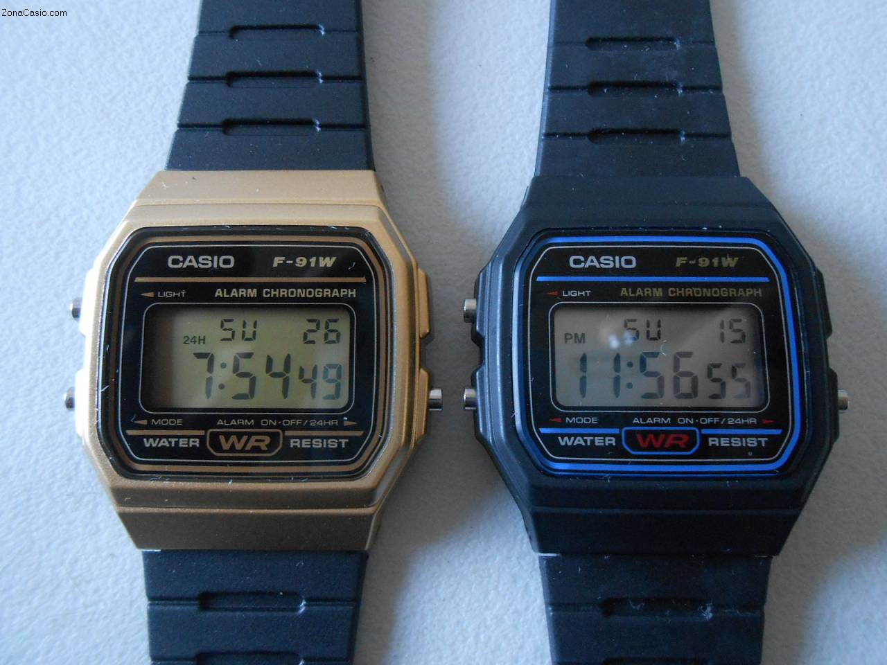 Zona Casio: Prueba: Casio F-91-WM. Vuelve "el grande"
