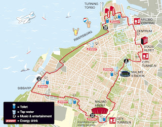 Map of Malmo
