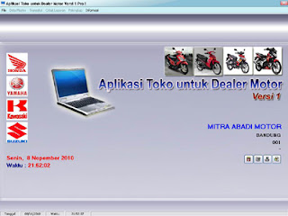 software kantor dan toko: DEALER MOTOR