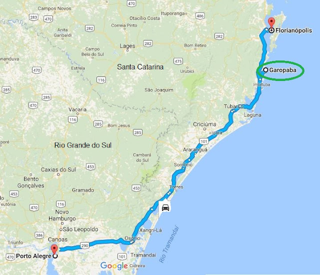 Viver, morar e comprar em Garopaba: Como chegar