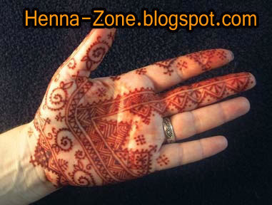 Henna Zone: Simple geometric henna tattoos 3