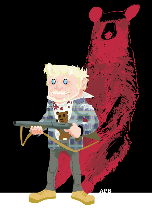 Tales from the Three Eyed Skull: Art and junk by Andrew Barr: HOBO WITH ...