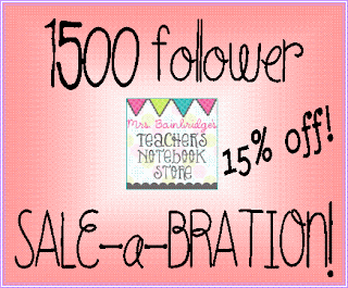 Welcome to the UNI-corner: 1500 Followers... Freebie, A Sale, and a ...