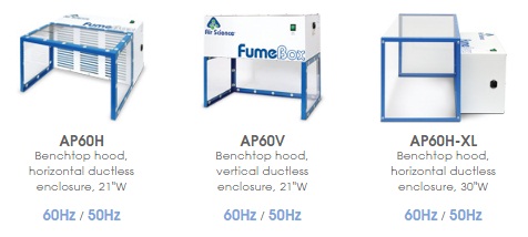 Fume Box Ductless Enclosures - Chemicals Storage