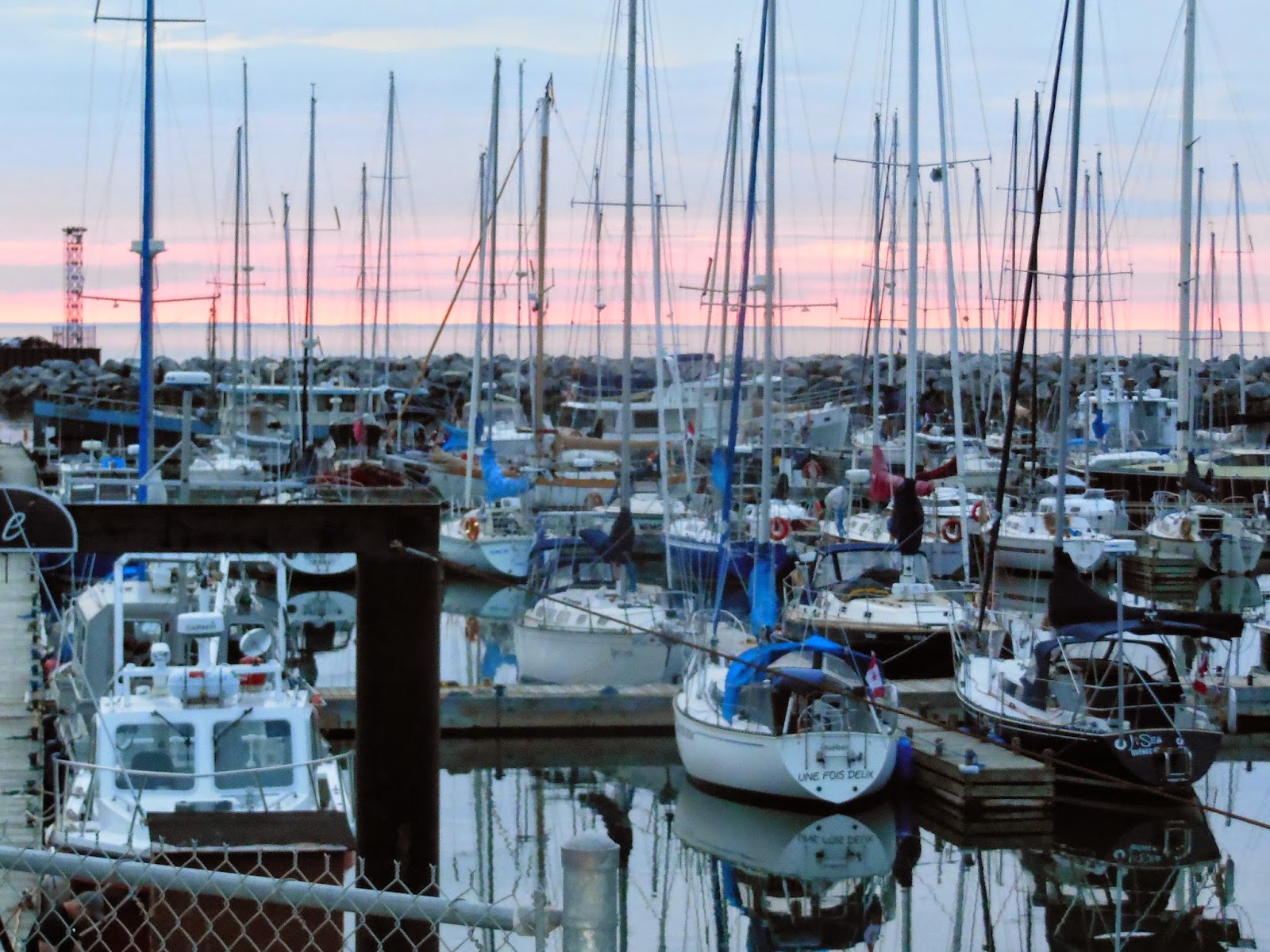 Spirit Journey: 2014-07-15 L Anse-St-Jean Marina to Rimouski Marina