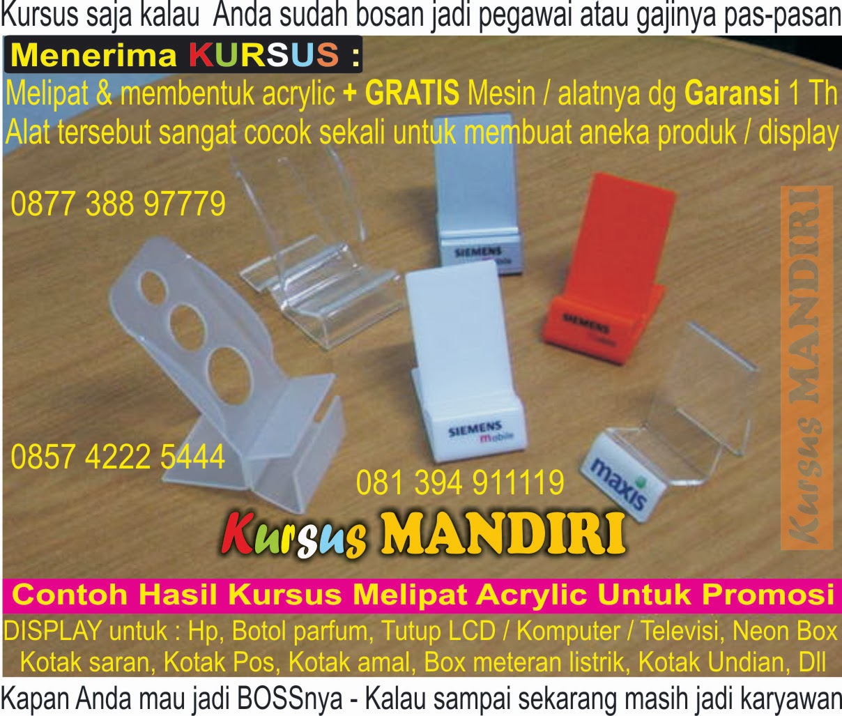 KURSUS : Spot UV, Klise hotprint, Emboss, Cetak separasi, Flocking ...