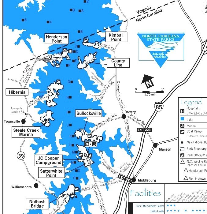 Kerr Lake State Recreation Area - Kerr Lake Henderson Nc