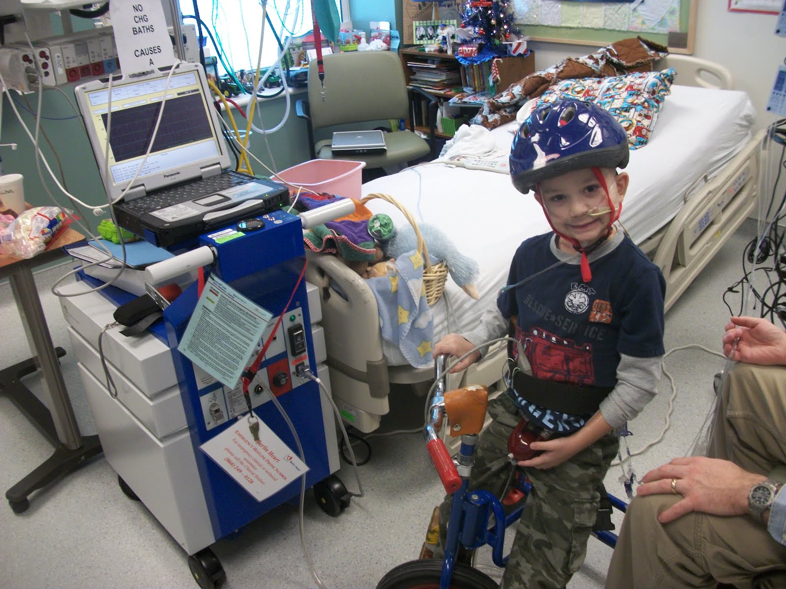 Felt So Fine: Hospital Journal: ECMO & L-VAD & Berlin...OH MY!