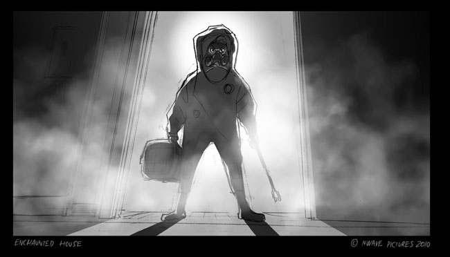 tekkoman: 'Thunder & The Magic House' - Production Artwork