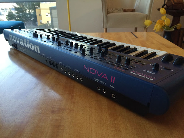MATRIXSYNTH: Novation Nova II Analogue Modeling Synthesizer SN 10040