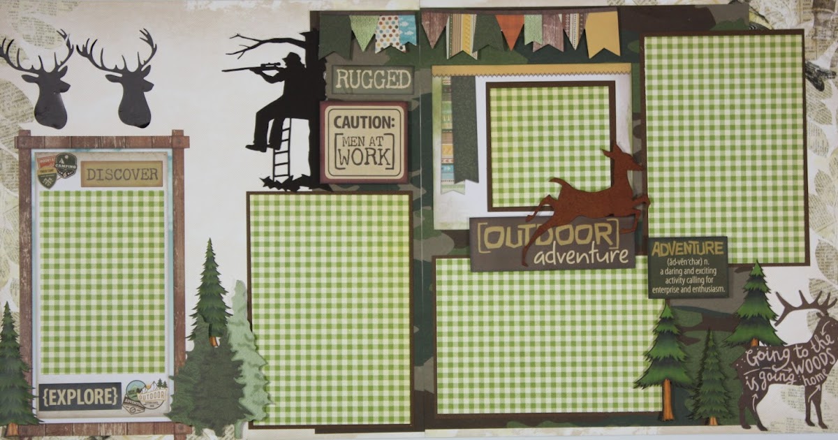 AMAZING GRACE Paper Crafts: Deer Hunter