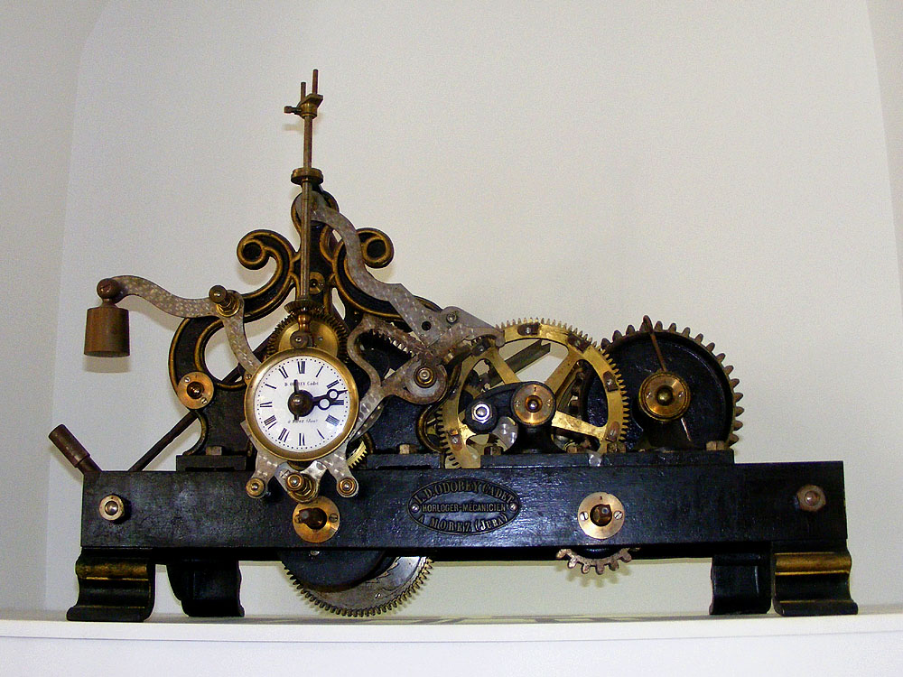 Days on the Claise: Town Hall Clock Mechanism