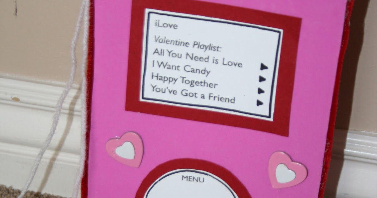 Mommy Lessons 101: Creative Valentine Box Ideas #2 - Ipod