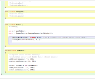 MEMBUAT GAME SEDERHANA DENGAN GREENFOOT