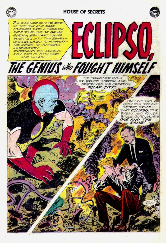 House of Secrets #61 - 1st Eclipso - Pencil Ink