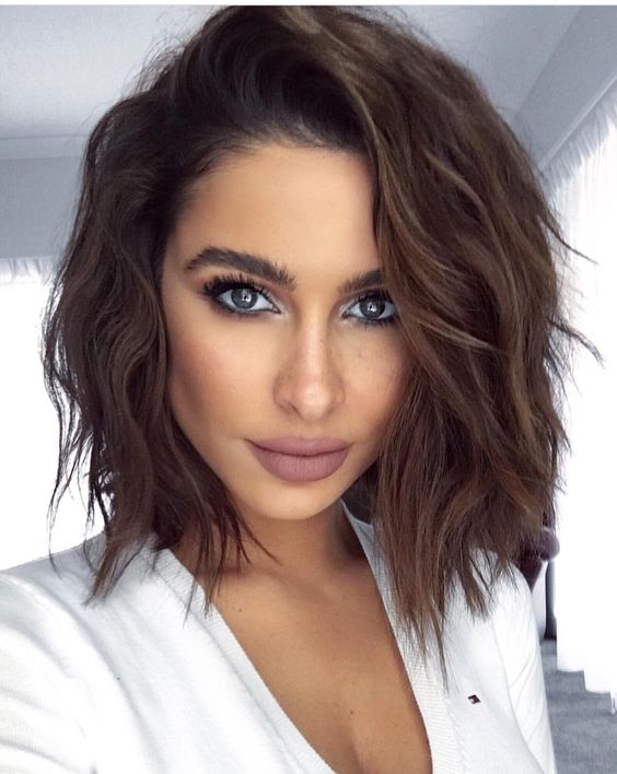 Cortes de pelo mediano en capas 2019